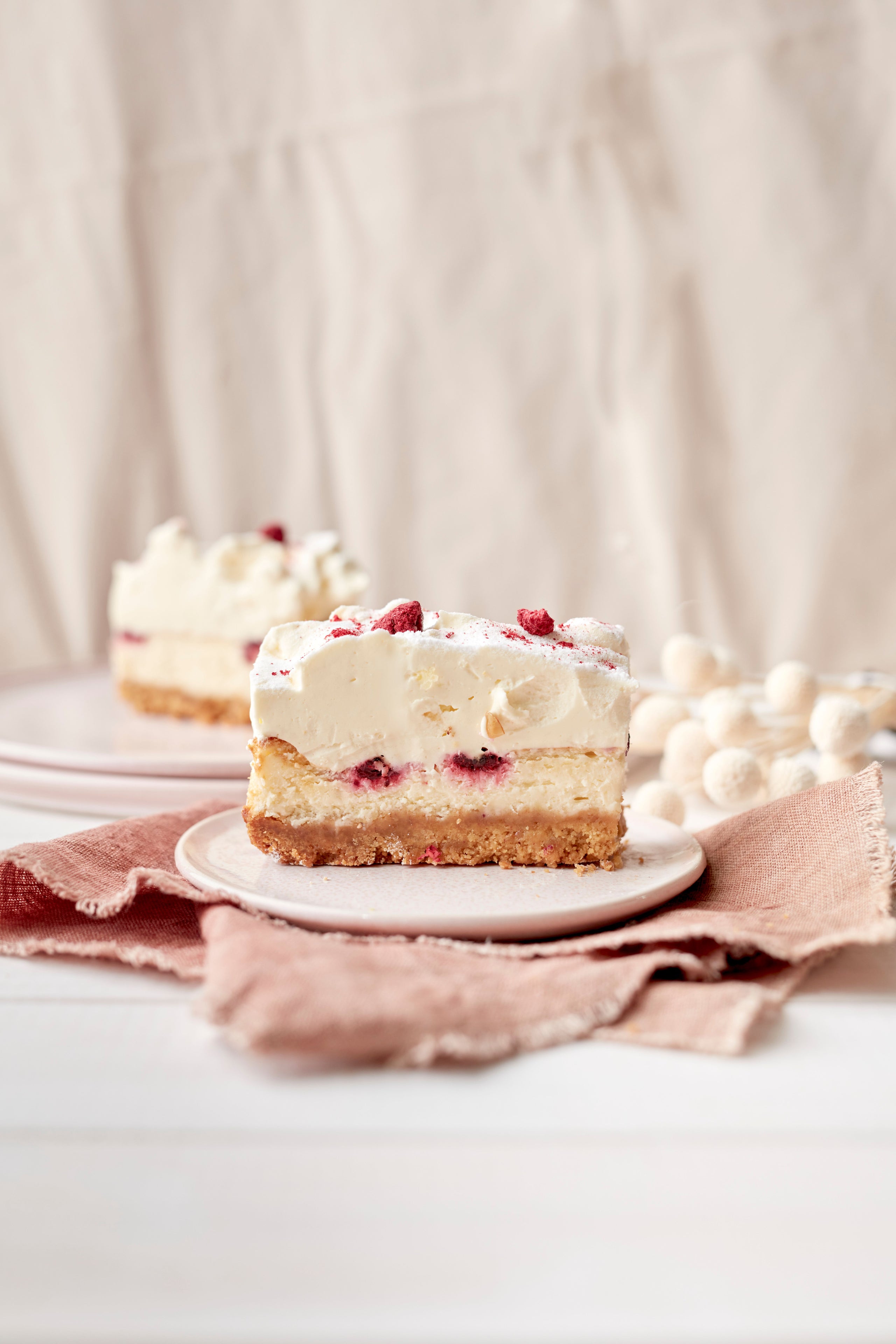 Raspberry Cheesecake | Nancy Eatery